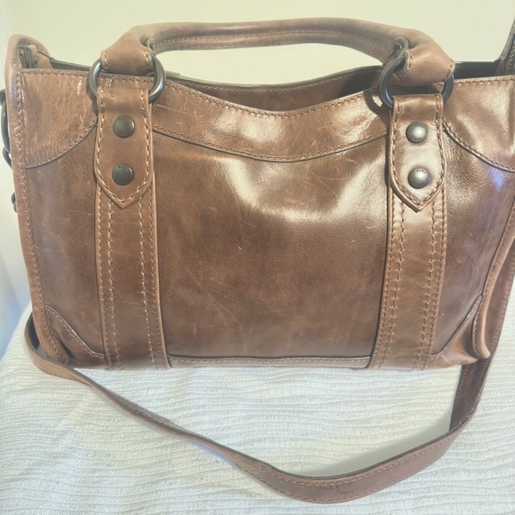 Frye | Bags | Frye Leather Melissa Satchel Handbag Cognac Color | Poshmark